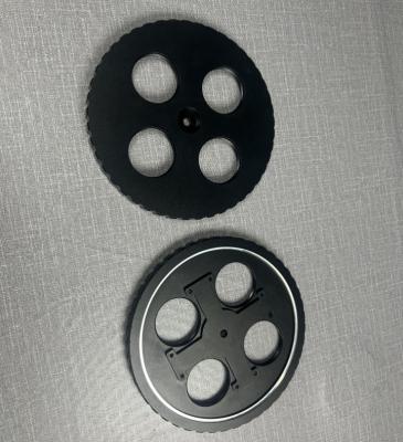 China Custom CNC Machined Microscope Components - 6061-T6 Aluminum Parts with ±0.02mm Tolerance for sale