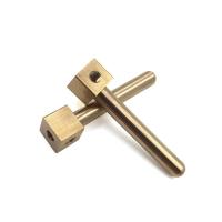 China Precision Brass CNC Turning Machine Parts with ±0.02mm Tolerance for Automotive and Industrial Applications for sale