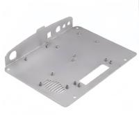 China Precision CNC Punched Aluminum 5052 L-Shaped Mounting Brackets for Electronic Enclosures for sale