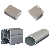 China Custom Fabrication Lightweight Aluminum Profiles and Round Tubes in 6063 Aluminum Alloy for sale