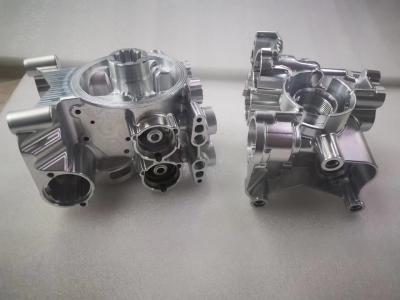 China 5-Axis CNC Machined Aluminum Gearbox Housing with ±0.02mm Tolerance and 150mm Dimensions for Motor Transmission Systems for sale