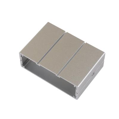 China Industrial Aluminum Extrusion Enclosure Box for Electronic Modules - Custom 100x60x50mm Dimensions with 2.0-3.0mm Wall Thickness for sale