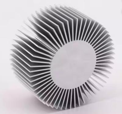 China Custom CNC Machined Aluminum Heat Sinks for LED Lighting - 6061/6063 Alloy with 167 W/m·K Thermal Conductivity for sale