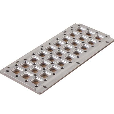 China OEM CNC Milling Parts Precision Aluminum Plate 6061/7075 Alloy for Electronics Industry Components for sale