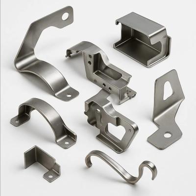 China Custom Sheet Metal Brackets for Architecture - 0.1mm Precision Laser Cutting with 60-80μm Powder Coating Options for sale