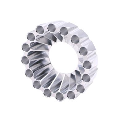 China Precision CNC Machined Stainless Steel Threaded Couplings for High Pressure Hydraulic Systems for sale