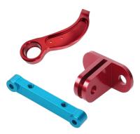 China Custom Anodized CNC Milling Parts 6061 Aluminum with 5-Axis Precision for Industrial Equipment for sale