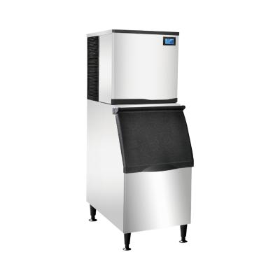 China Large Capacity Commecial Ice Machine Cube Ice Maker with Intelligent Control System One Piece Injection Molded Ice Bin for sale