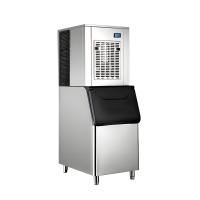 China Large Capcity Nugget Ice Machine, Modular Type Nugget Chewable Ice Machine with Ice Bin for Commercial Use for sale