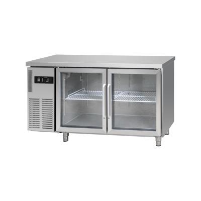 China 2 Doors, 3 Doors Glass Door Undercounter Type Commercial Refrigerator for sale