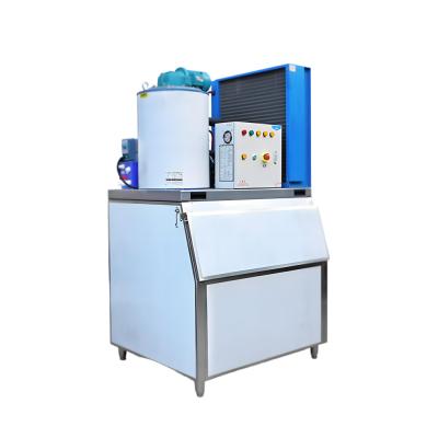 China Durable Flake Ice Machine Offering Large Capacity Ice Production Suitable for Supermarkets and Hospitality Industry Needs for sale