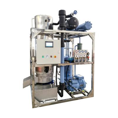 China Large Capacity Tube Ice Machine Industrial Grade Tube Ice Machine Water Cooled Tube Ice Maker Designed with  PLC Control Systems and Water Cooler Tower for sale