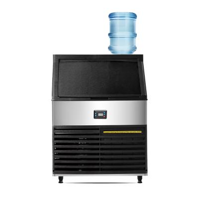 China Undercounter Commercial Cube Ice Machine Fits Bottled Water Capable of Producing Clean Uniform Ice Cubes Ideal for Restaurants Bars Hotels and Catering Industry for sale