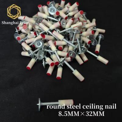 China 20mm Manual Concrete Shooting Nails with 3.7mm Shank Diameter and 30mm-100mm Length for Construction Projects for sale