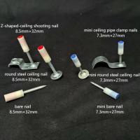 China OEM 1 Inch Collated Concrete Nails Round Head For Heavy Duty Fastening for sale