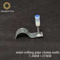 China Round Head Clamp Galvanized Steel Roofing Nails Smooth Shank ODM for sale