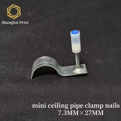 China Round Head Clamp Galvanized Steel Roofing Nails Smooth Shank ODM for sale