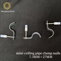 China Electro Galvanized manual steel nails Shooting For Concrete ceiling board framing for sale