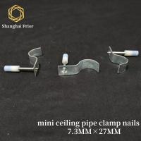 China Fastening Collated Clamp Shooting Nails For Masonry Woodworking Custom for sale