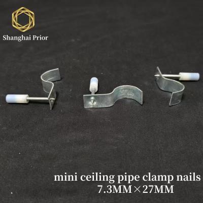 China Fastening Collated Clamp Shooting Nails For Masonry Woodworking Custom for sale