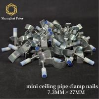 China 32mm Manual Shooting Nails Electro Galvanized Steel Fastening Solution for sale