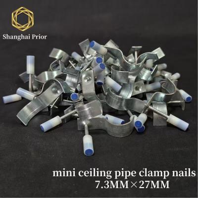 China 32mm Manual Shooting Nails Electro Galvanized Steel Fastening Solution for sale