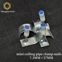 China Electro Galvanized Shooting Collated Framing Nails For Nail Gun 27mm for sale