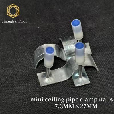 China Electro Galvanized Shooting Collated Framing Nails For Nail Gun 27mm for sale