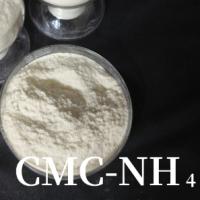 China Carboxymethyl cellulose ammonium soluble in alkaline aqueous solution for sale
