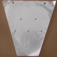 China Flower Sleeves Ventilation Holes Plastic Packaging Bags Airholes Flower Sleeves for sale