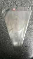 China BOPP CPP Plastic Flower Sleeves , 28micron Hot Seal Cut Flower Sleeves for sale