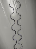China 2m Dia2.8mm Galvanized Greenhouse Steel Structure Self Locking for sale