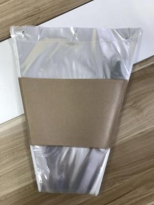 China Clear Printed Paper Flower Sleeves ECO Friendly Paper Bags for sale