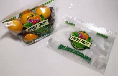 China Fruit Packaging Bags Bopp Cpp Hdpe Ldpe Plastic Packaging Bags For Fruit Vegetables for sale
