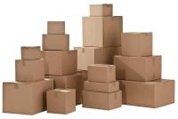 China 3layers Kraft Corrugated Boxes , ISO SGS Biodegradable Cardboard Box for sale