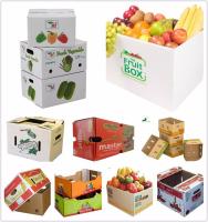 China 3layers Kraft Corrugated Boxes , ISO SGS Biodegradable Cardboard Box for sale