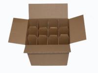 China Brown Foldable Cardboard Boxes , ISO SGS Corrugated Mailing Boxes for sale