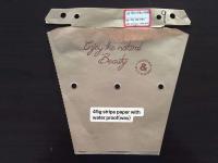 China Clear Paper Flower Sleeves Paper Packaging Bags Printed for sale