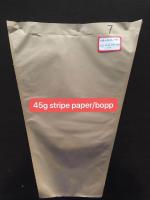 China Clear Paper Flower Sleeves Paper Packaging Bags Printed for sale