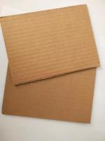 China Single Wall E B C Flute Paper Rigid Cardboard Sheets Recycled for sale