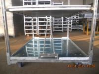 China 1.02m Width 1.9m Height Dutch Plant Trolley On Wheels For Flower Pot for sale