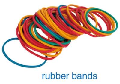 China Custom Natural And Colorful Rubber Bands,Elastic String   For  Flowers Packaging Vegetables Banding for sale
