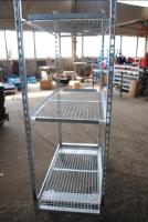 China Greenhouse Horticultural Dutch Plant Trolley 500kg-1000kg Capacity for sale