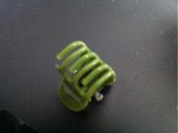 China Plastic Phalaenopsis Orchid Plant Ties Clips Size 11mm Size 15mm for sale