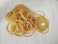 China Wrapping Yellow Rubber Bands , Small Elastic Size 16 Rubber Bands for sale