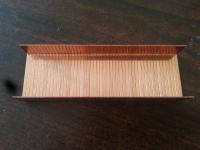 China 3/8 U Shape Copper Stapler Pin Galvanized for Packing for sale
