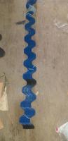 China 2.8mm Fix Film Wiggle Wire Greenhouse Steel Structure Blue Coated Springs for sale