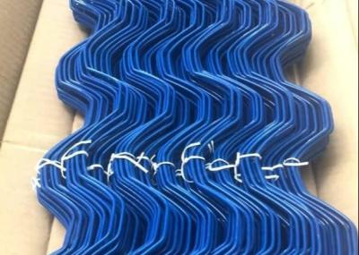 China 2.8mm Fix Film Wiggle Wire Greenhouse Steel Structure Blue Coated Springs for sale