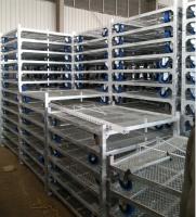 China Heavy Duty Dutch Plant Trolley Powder Coated 1350*565*1900MM for sale