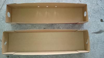China 103mmx23mmx12.4mm Corrugated Carton Packaging Boxes Flower Transport Use for sale